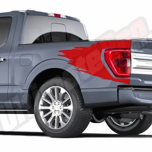 2x Splash Sticker Compatible With Ford F150 Super Crew Cab Mirror Decal ...