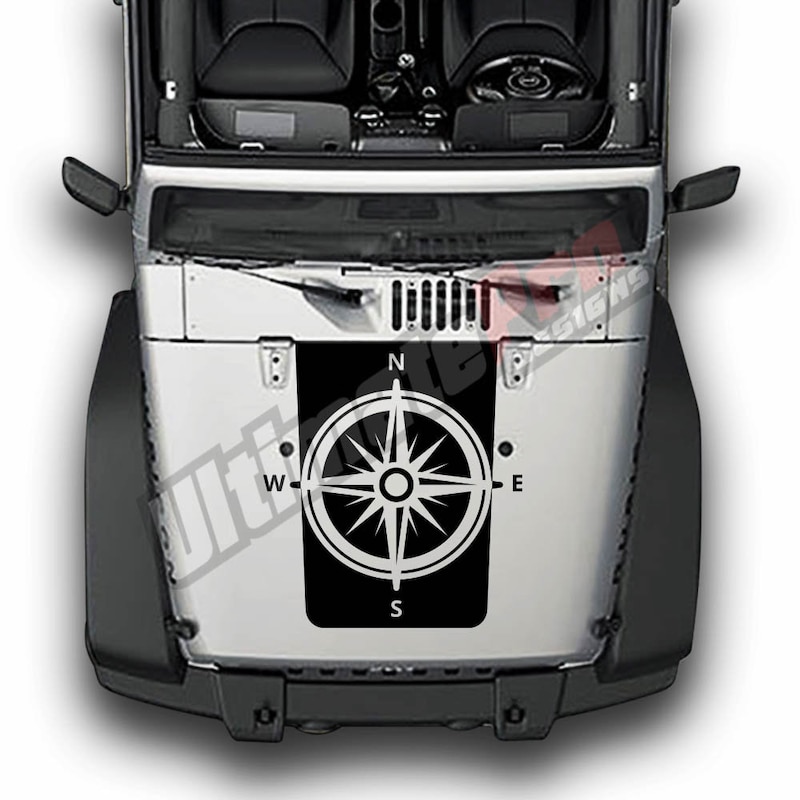 Jeep Hood Decal - Etsy