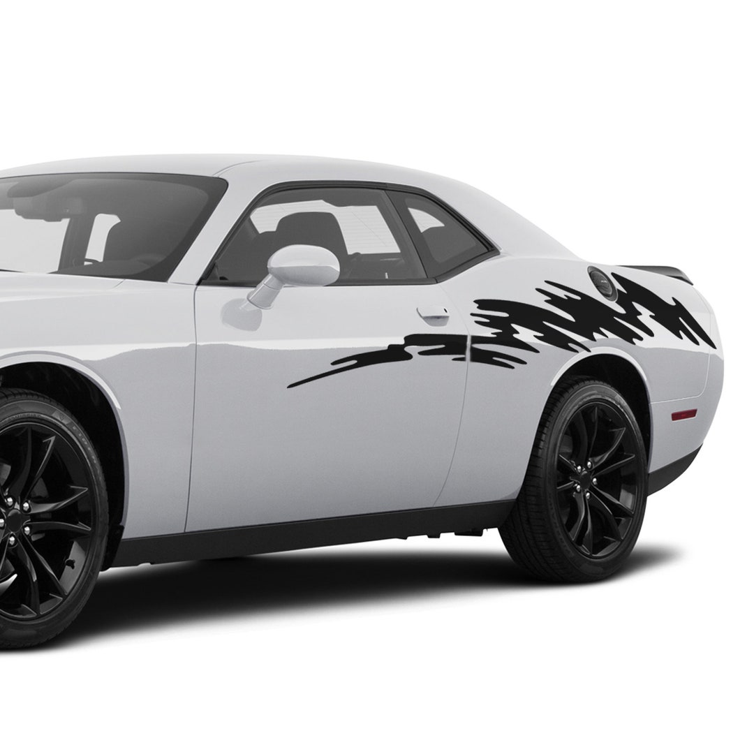2x Decals Compatible With Dodge Challenger 2015 2016 2017 2018 2019 ...