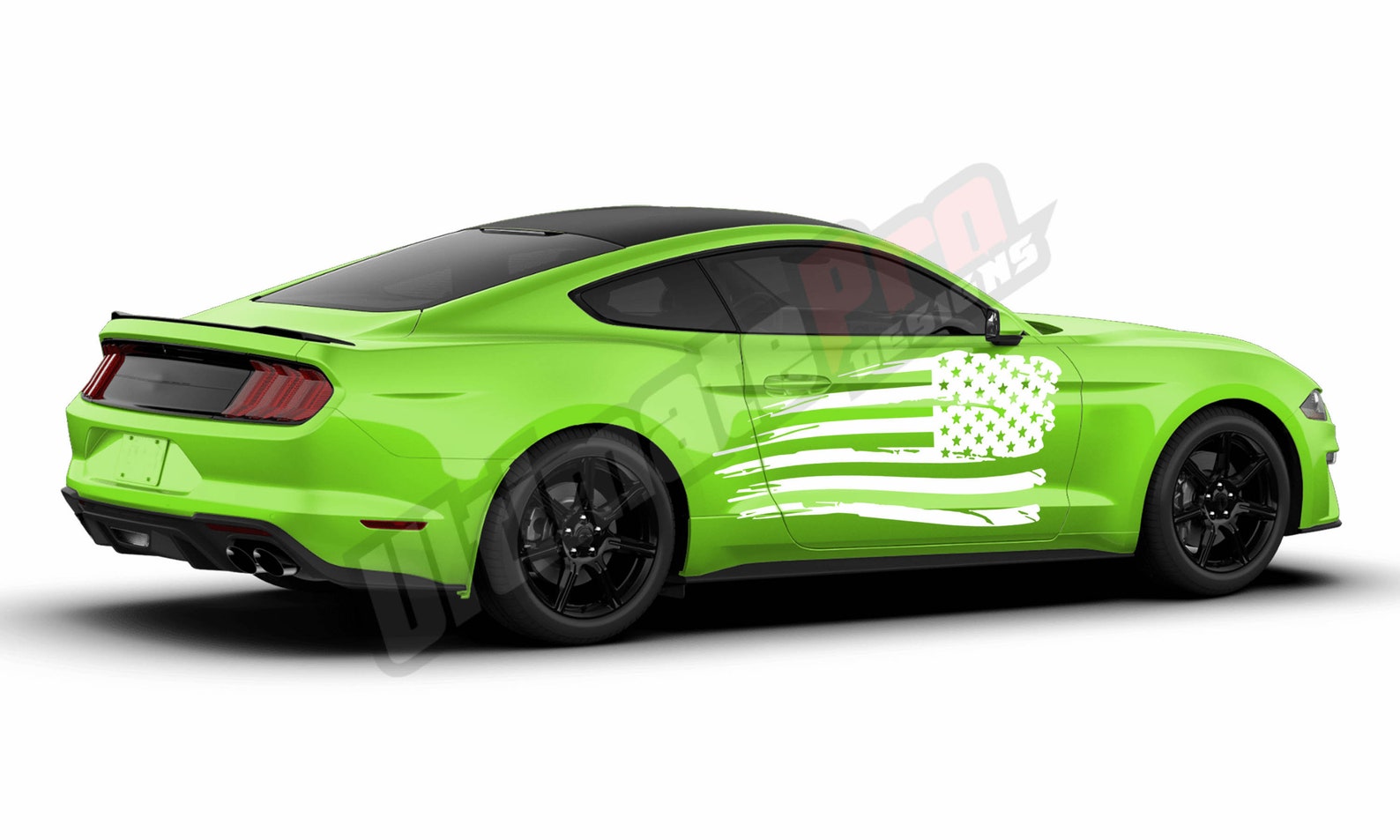 Side Doors Vinyl Decal Sticker Compatible With Ford Mustang Sport 2015 ...
