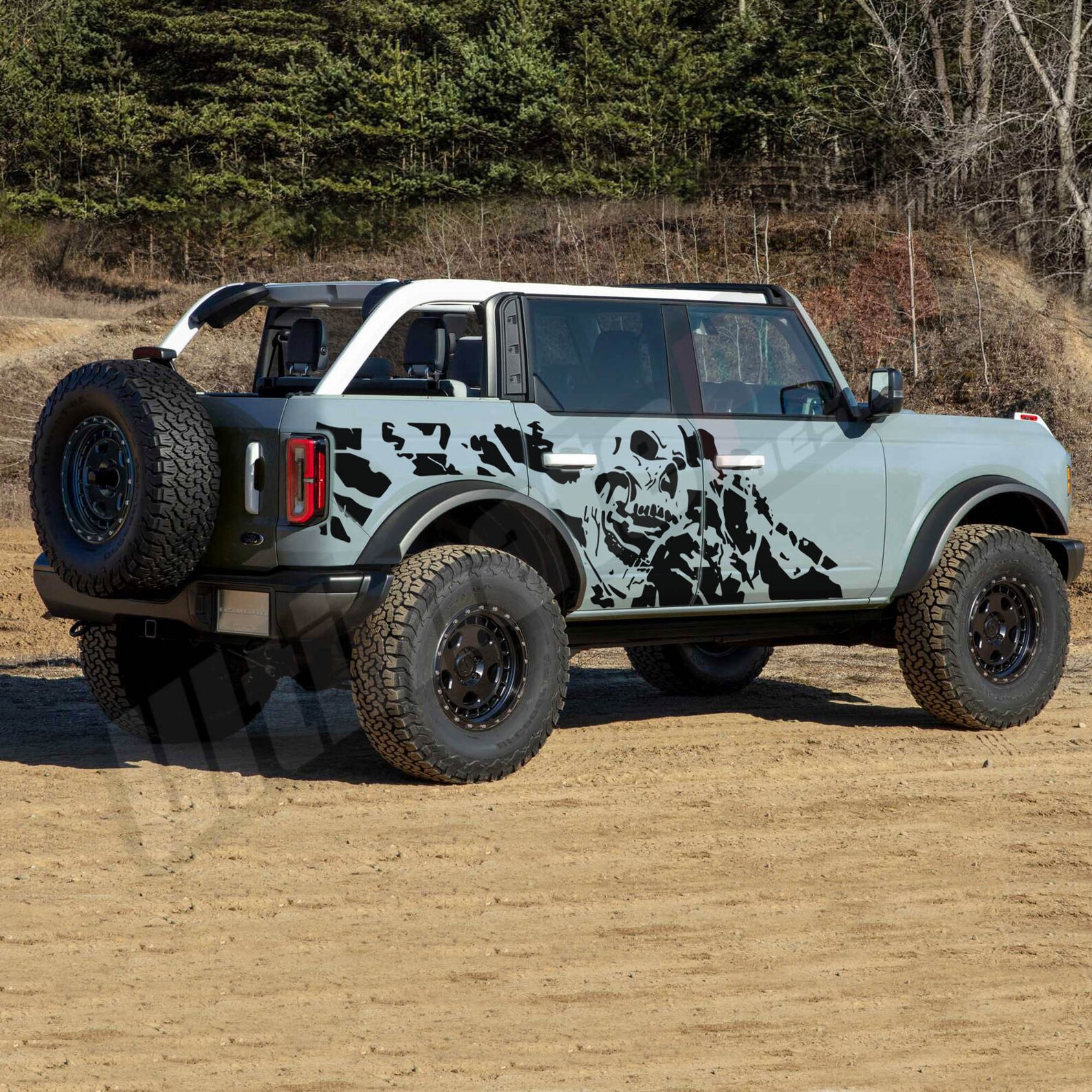 4x4 Nightmare Sticker Compatible With Ford Bronco SUV 2021 - Etsy