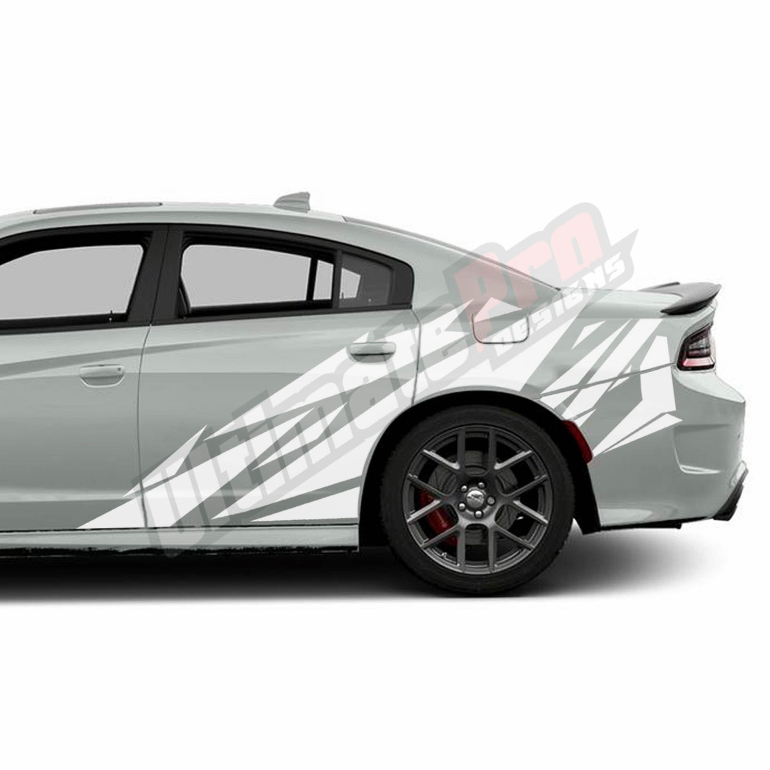 Wrap Decal Sticker Vinyl Compatible With Dodge Charger Sport Full Body ...