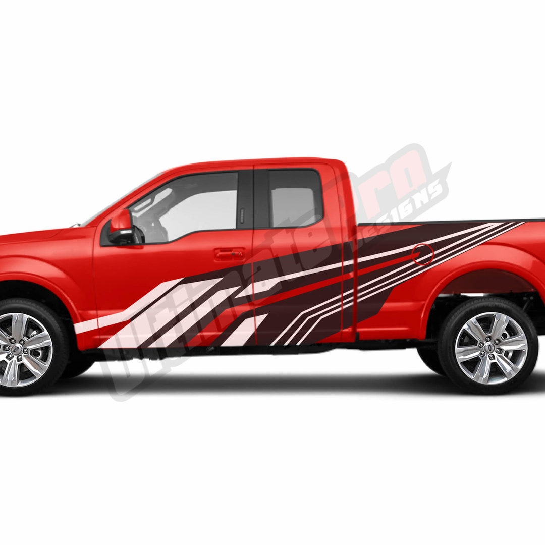 Full Body Wrap Compatible With Ford F150 Super Cab 2009 - Present ...