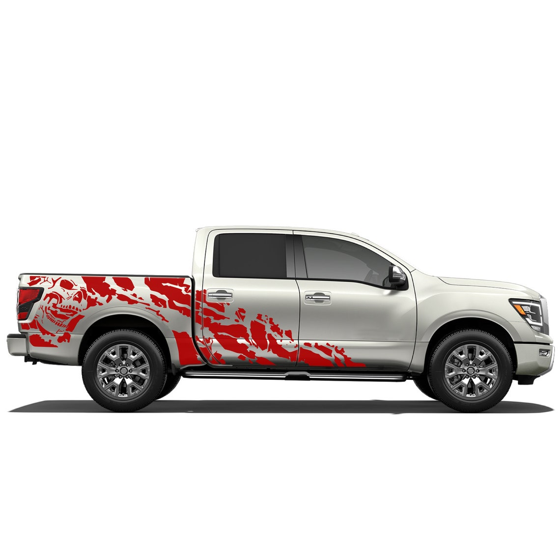 Side Nightmare Graphics Stripe Decals Stickers Vinyl Compatible With ...