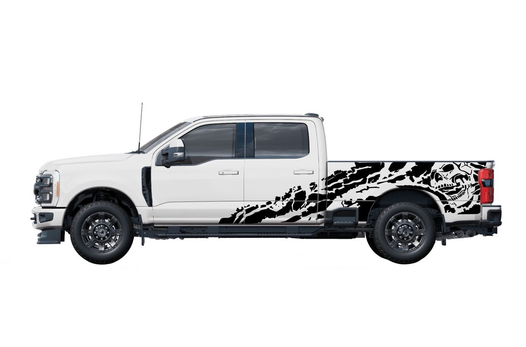 Nightmare Skull Graphic Design Decal Sicker Vinyl Compatible With Ford ...