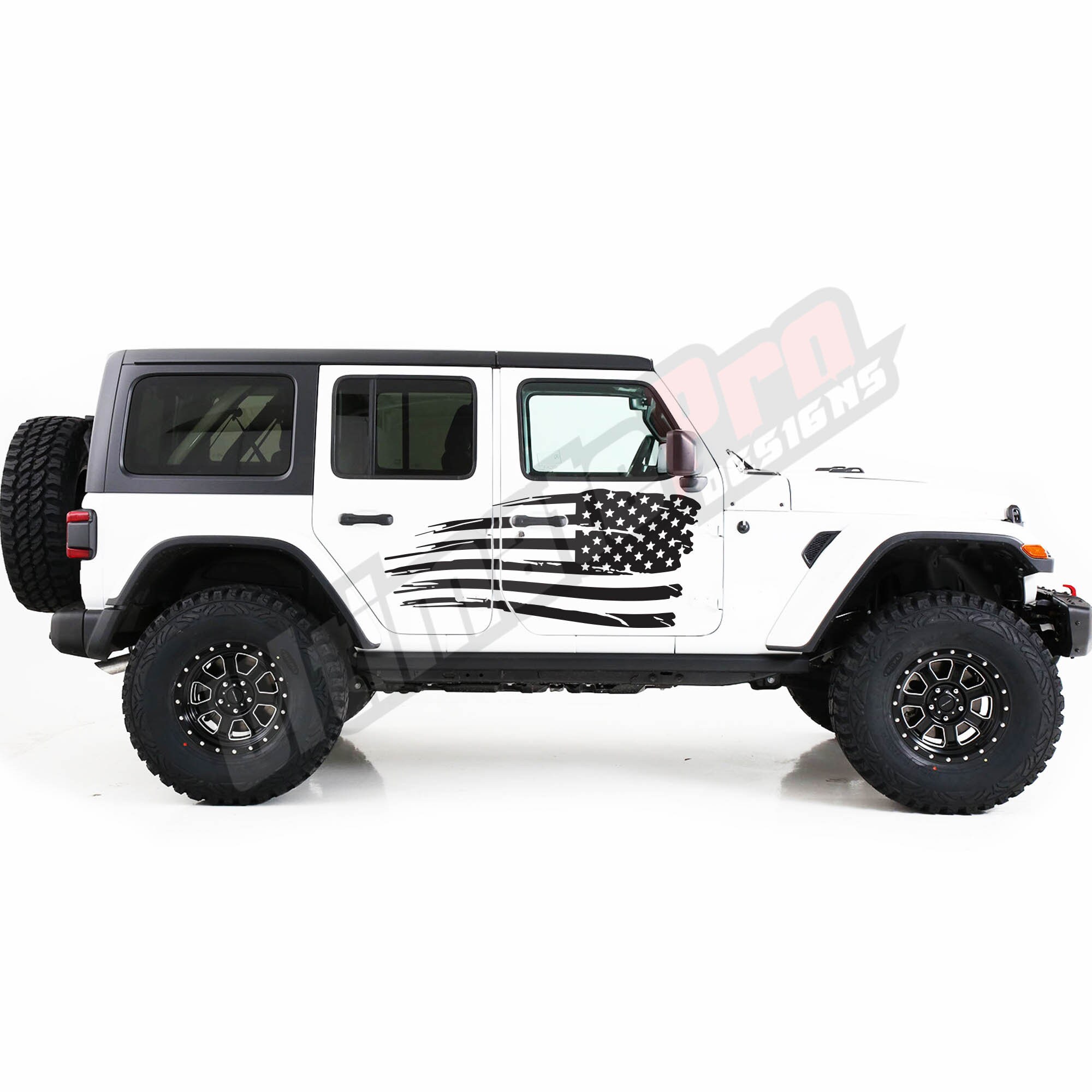 Sticker Flag Decal Compatible With Jeep Wrangler JL 2019 2020 - Etsy