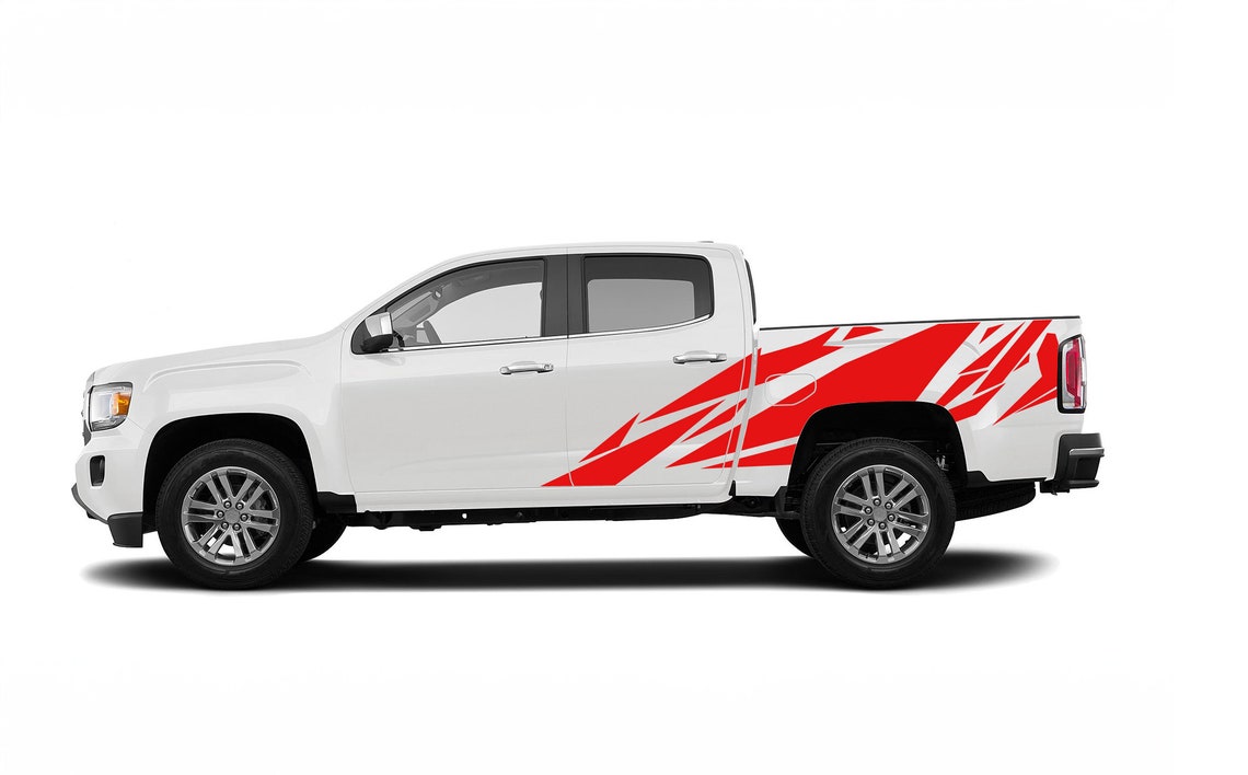 Pattern Shapes Graphic Design Decal Sicker Vinyl Compatible With GMC ...