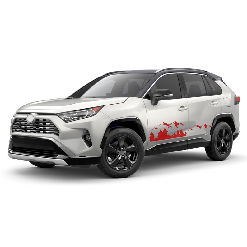 2x Sticker Sport Decal Vinyl Side Door Mountains Decal - Etsy