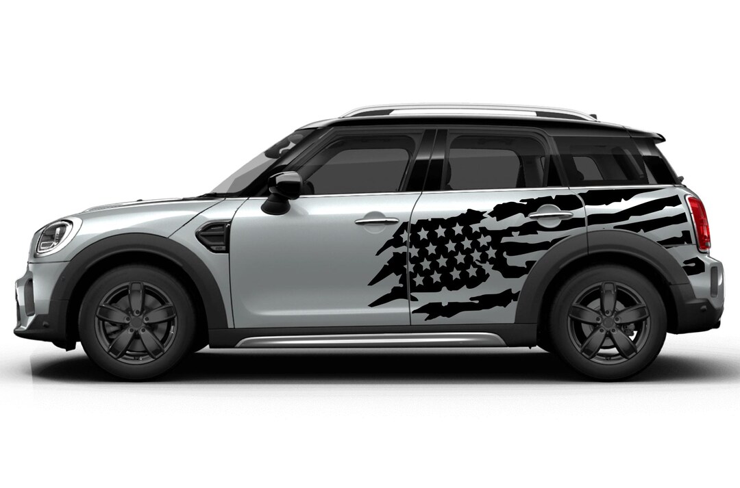 US Flag Decals Stickers Vinyl Graphic Designs Kit Compatible With Mini ...