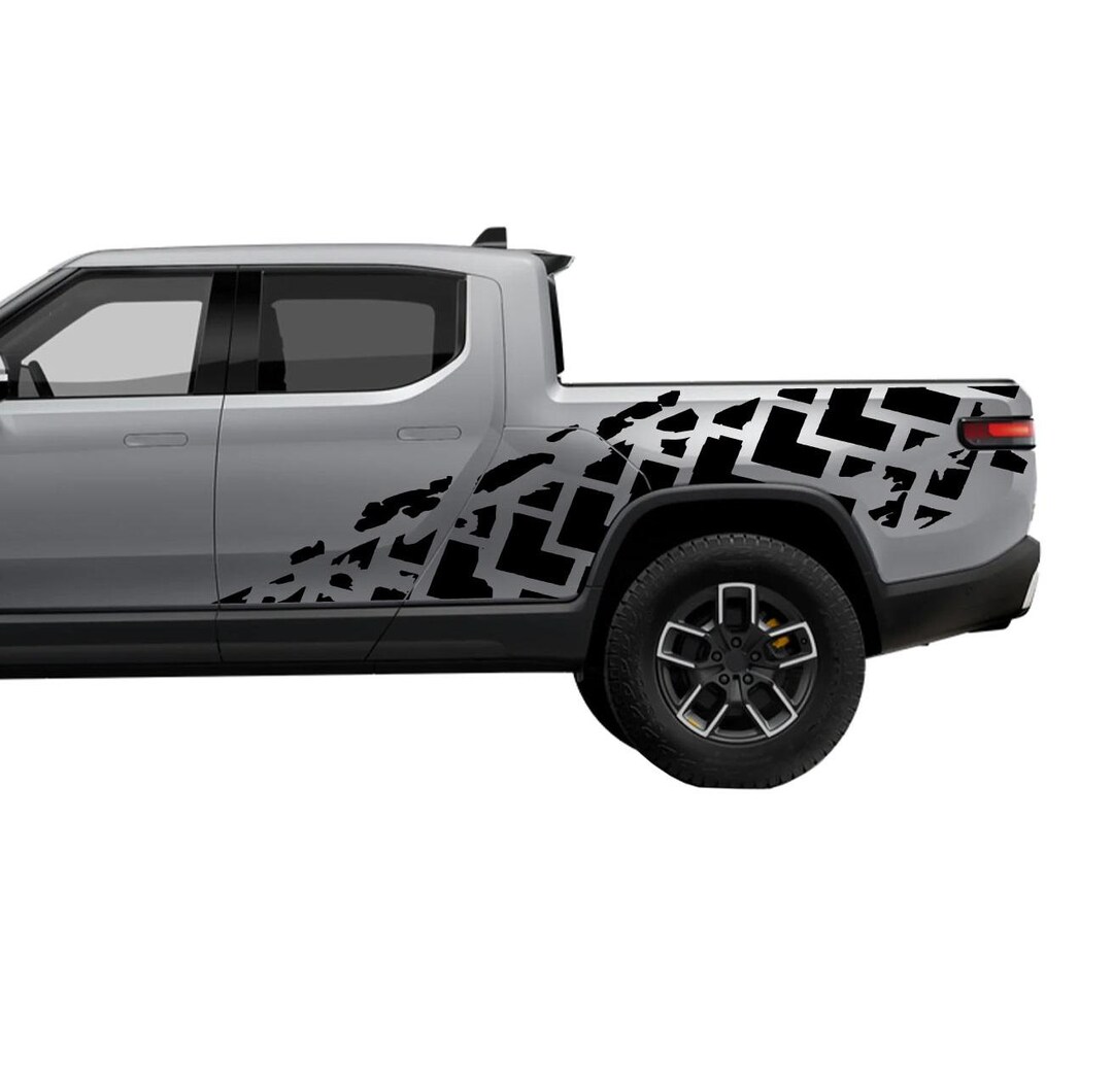 Tires Truck Stamps Decals Stickers Vinyl Graphic Design Compatible With ...