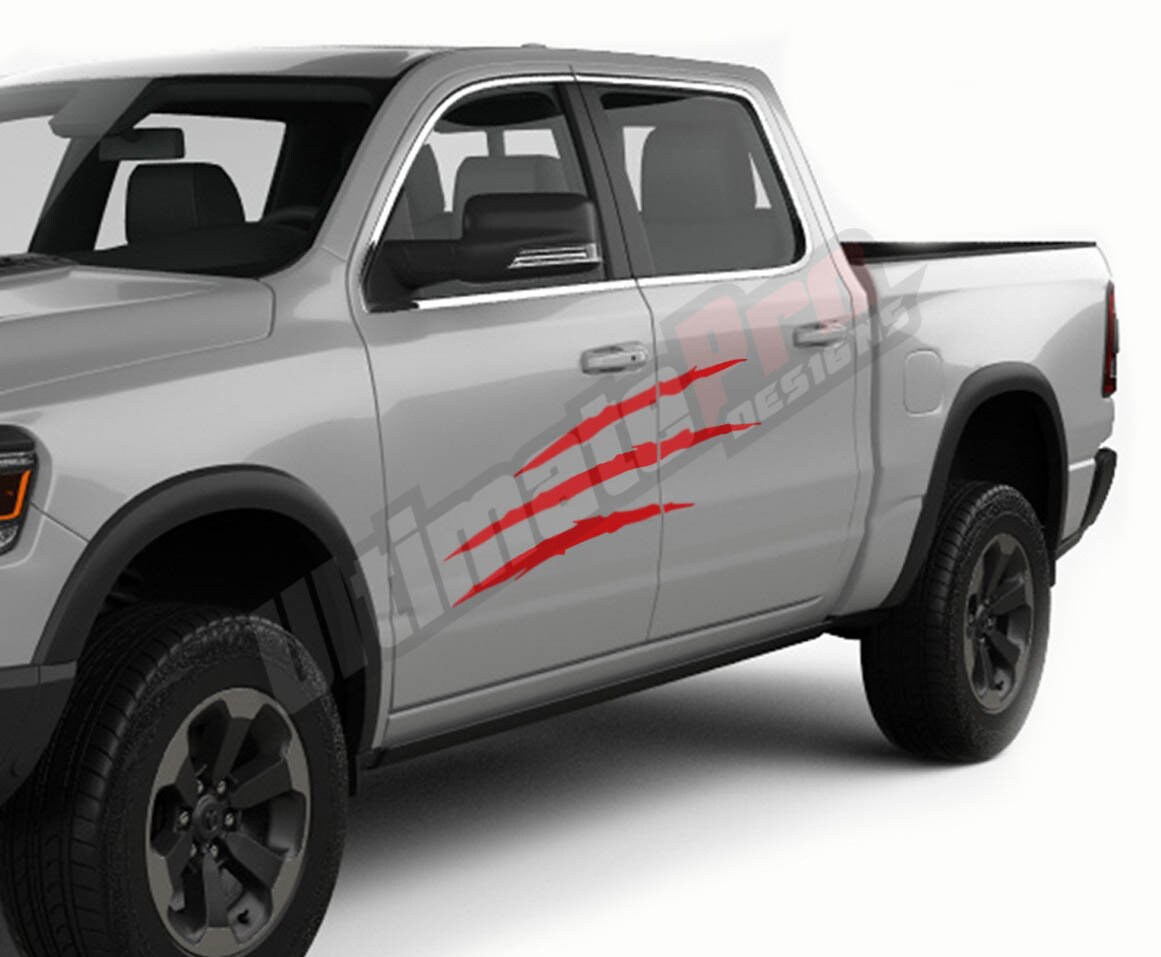 Scratches Decal Sticker Compatible with Dodge Ram SRT8 RT 1500 | Etsy