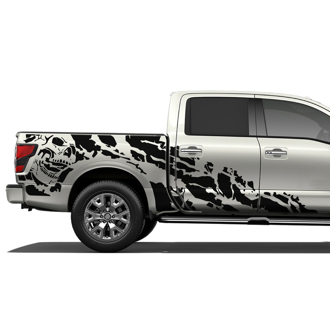 Side Nightmare Graphics Stripe Decals Stickers Vinyl Compatible With ...