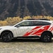 2x Pattern Decal Compatible With Subaru Outback Door Wrap Decal Sticker ...