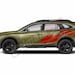 Set of Vinyl Wrap Compatible With Subaru Outback 2015 - 2020 Full Body ...