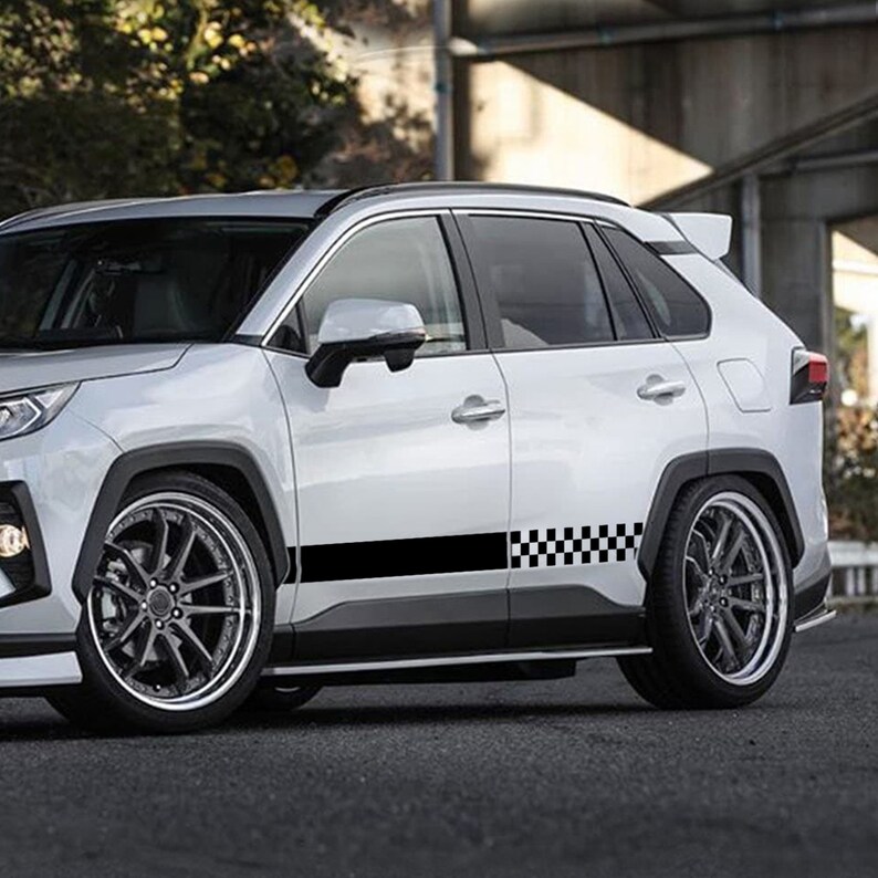 Finishing Sport Decal Vinyl Compatible With Toyota Rav4 2019 2020 SUV ...