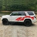 Set of Vinyl Wrap Compatible With Toyota 4runner 2015 - 2021 Decal ...