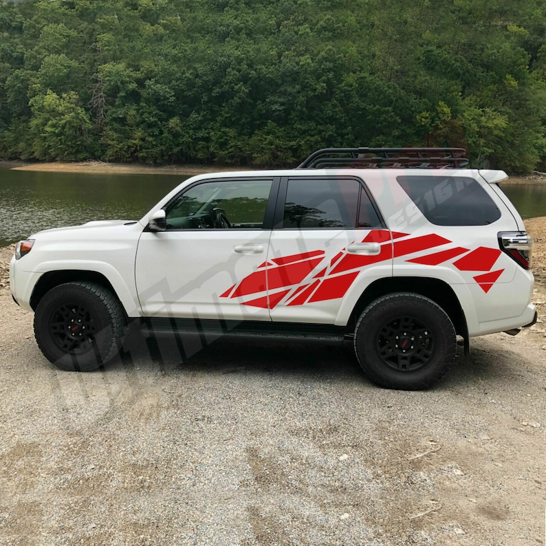 Set of Vinyl Wrap Compatible With Toyota 4runner TRD 2015 - Etsy