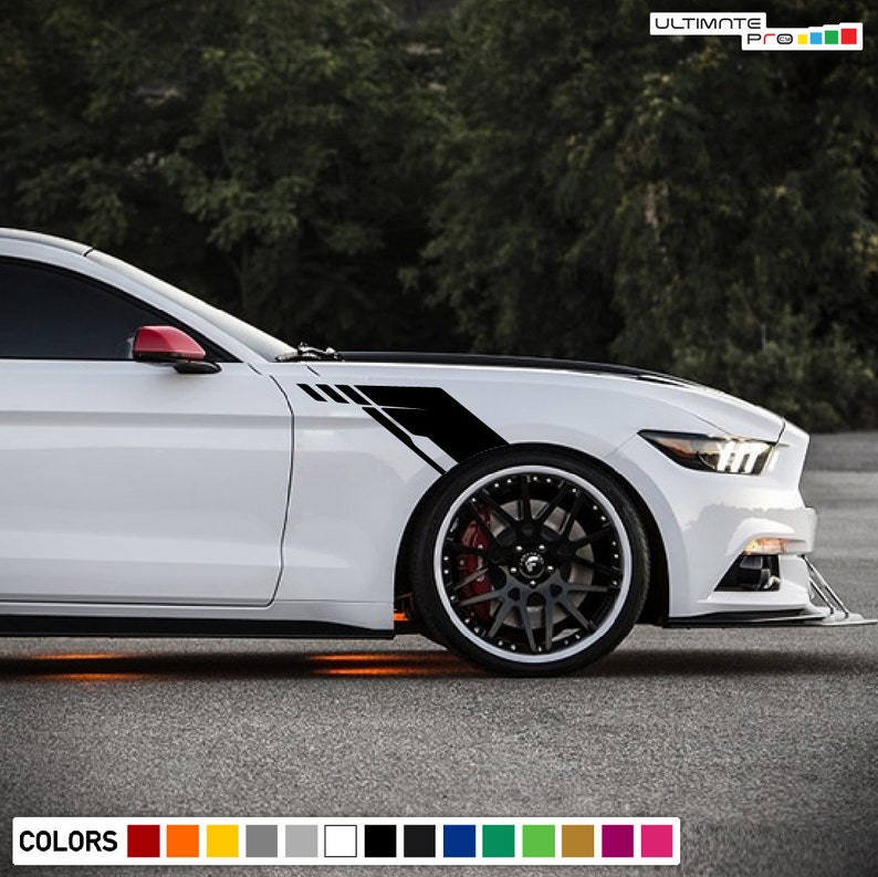 Sport Stripe Decal Sticker Side Fender Compatible With Ford - Etsy