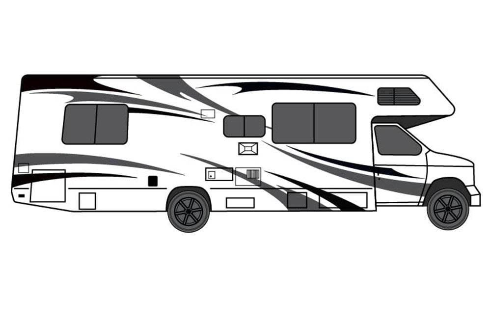 Decals Graphics Compatible With RV Trailer Hauler Camper Motor-Ηome ...