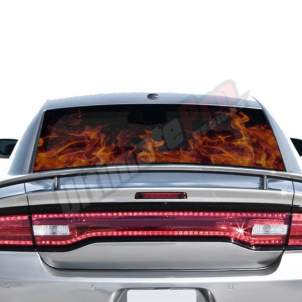 Dodge Charger Rear Window Decal - Etsy