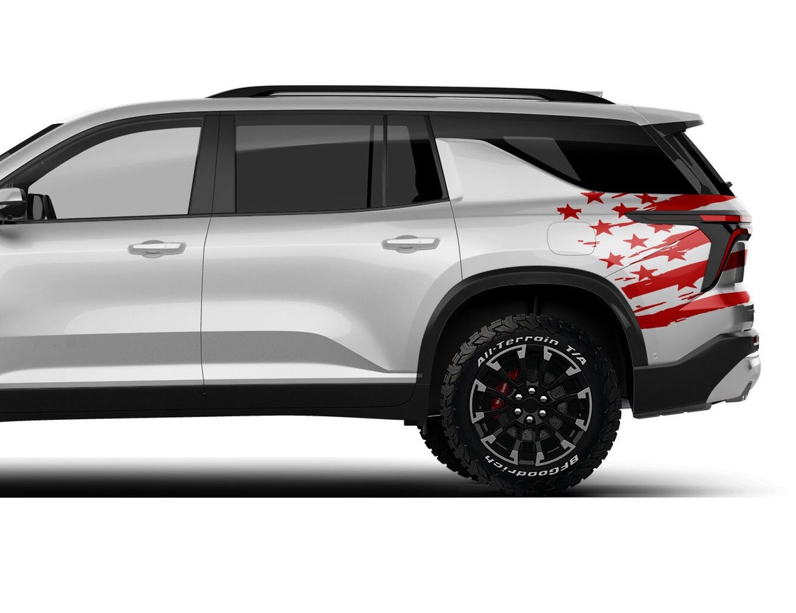US American Flag Decal Sticker Sport Graphic Design Compatible With ...