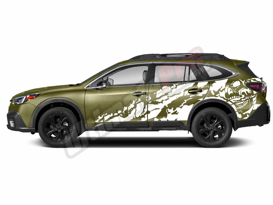 Scull Vinyl Decals Compatible With Subaru Outback Sport 2015 - Etsy