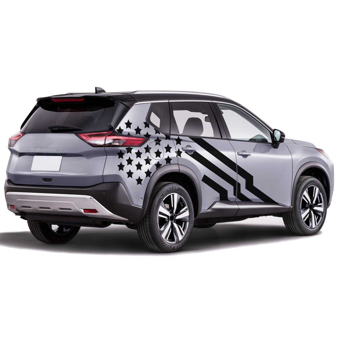 Panel Decal Sticker Compatible With Nissan Rogue T33 SUV Side Door ...