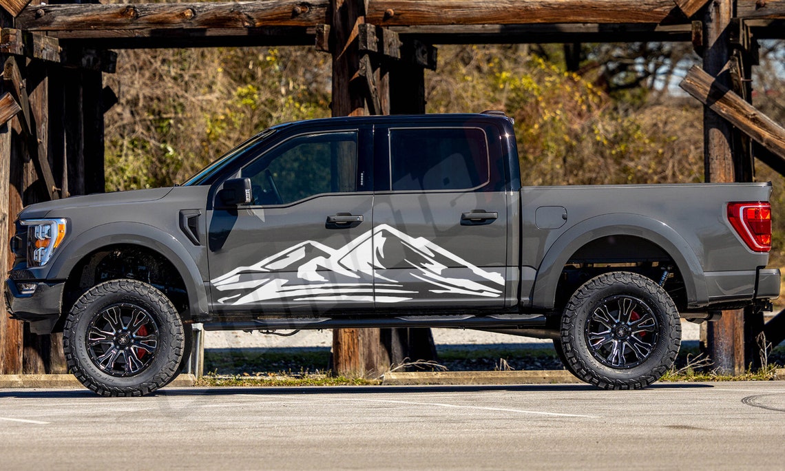 Pair of Decal Mountains Sticker Decals Compatible With Ford - Etsy