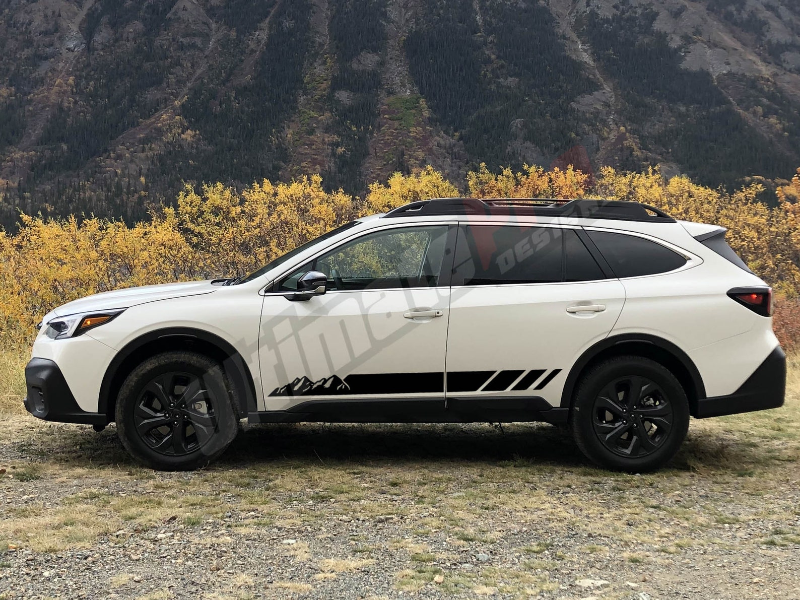 Pair of Decals Compatible With Subaru Outback Sport 2015 2019 2020 ...