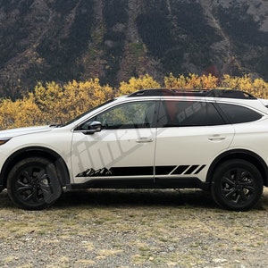 Pair of Decals Compatible With Subaru Outback Sport 2015 2019 2020 ...