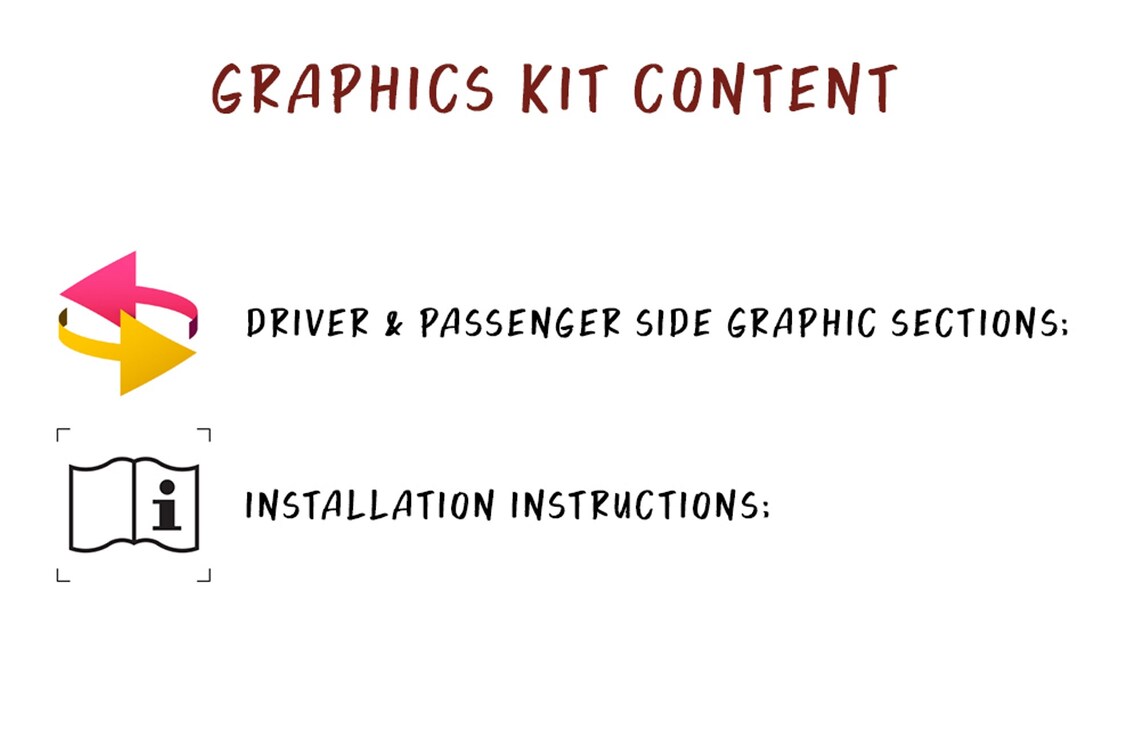 Pattern Graphics Decals Stickers Vinyl Stripes Compatible With - Etsy