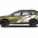 2x Pattern Decal Compatible With Subaru Outback Door Wrap Decal Sticker ...