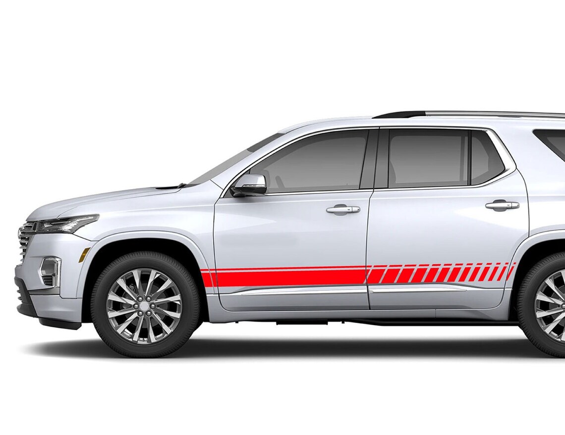 Lower Door Sport Stripe Decal Sticker Graphic Design Compatible With ...