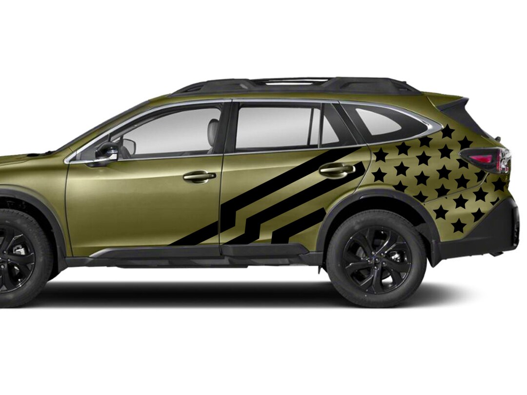 Side Doors Decals Sticker American Sport Compatible With Subaru Outback ...