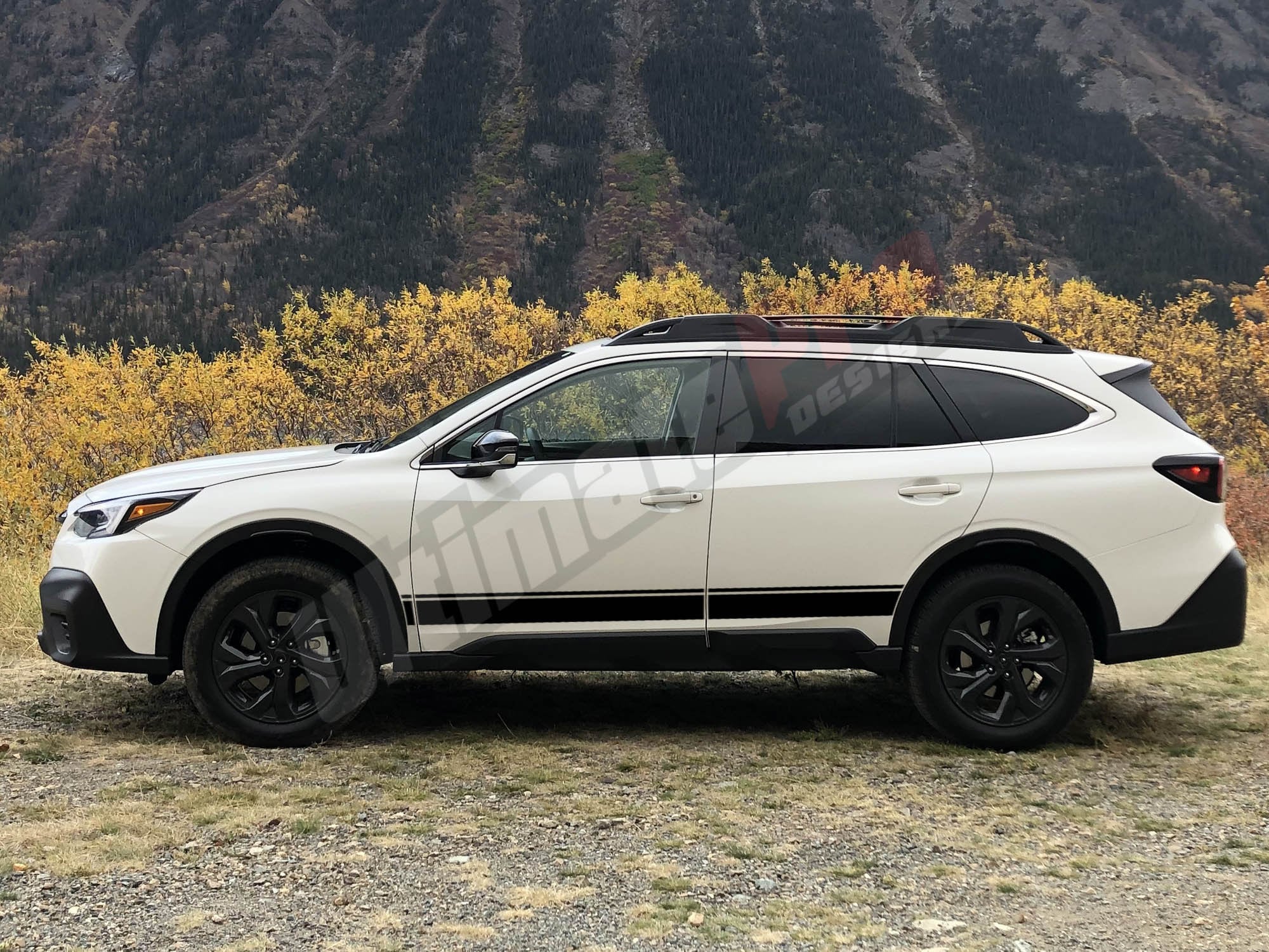 Set Of Decal Compatible with Subaru Outback Side Fender Stripe | Etsy