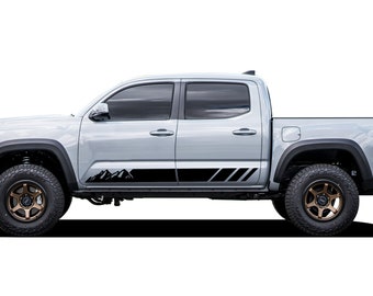 2x Sticker Sport Decal Vinyl Side Door Mountains Decal - Etsy