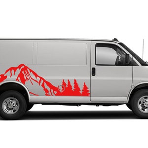 Mountains Graphics Stickers Decals Vinyl Compatible With Chevrolet ...