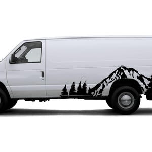 Mountains Trees Graphics Stickers Decals Vinyl Compatible With Ford ...