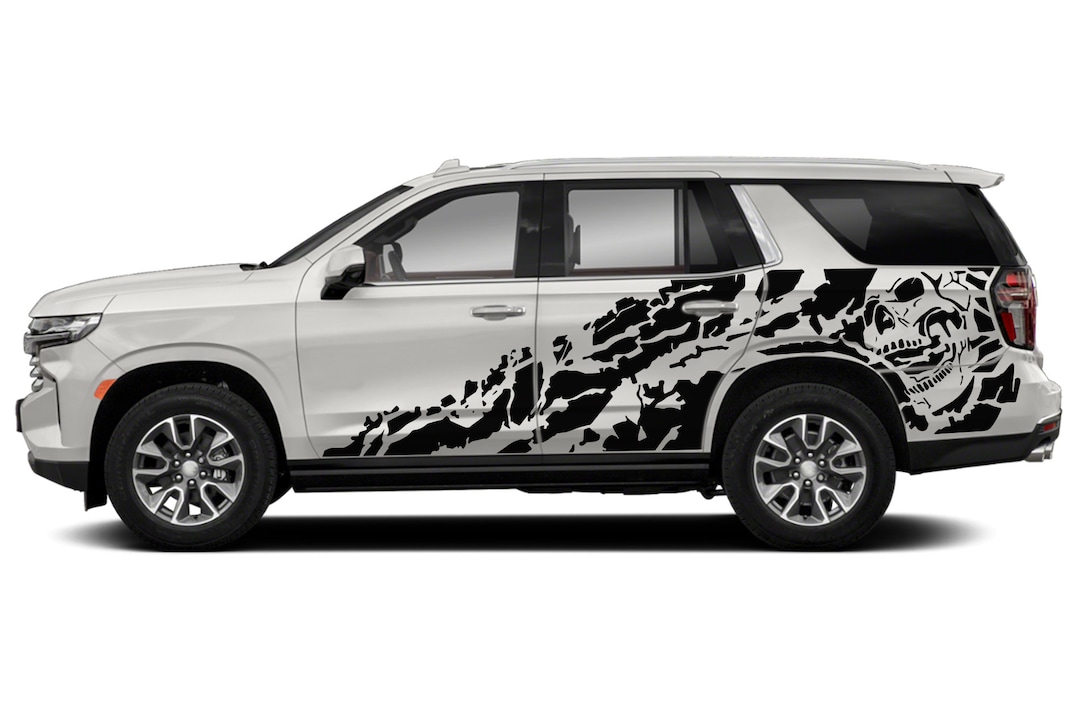 Nightmare Graphics Stickers Decals Compatible With Chevrolet Tahoe 2021 ...