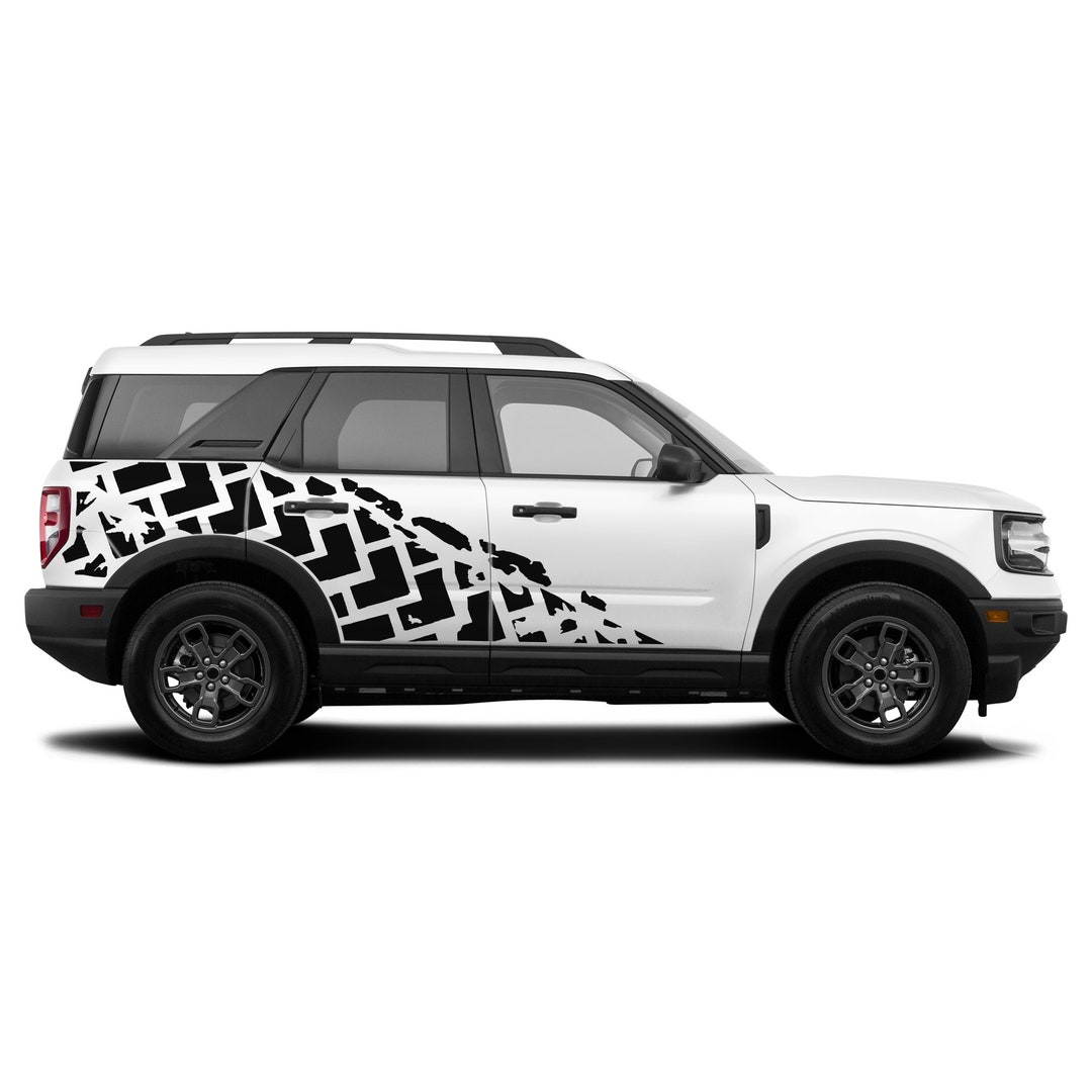 Side Tire Trucks Stamp Decal Compatible With Ford Bronco Sport 2020 ...