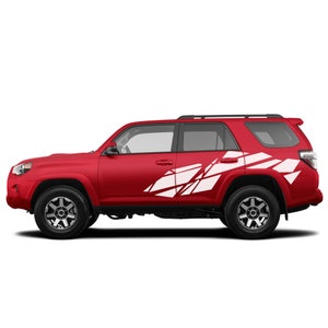 Set of Vinyl Wrap Compatible With Toyota 4runner 2015 - 2021 Decal ...
