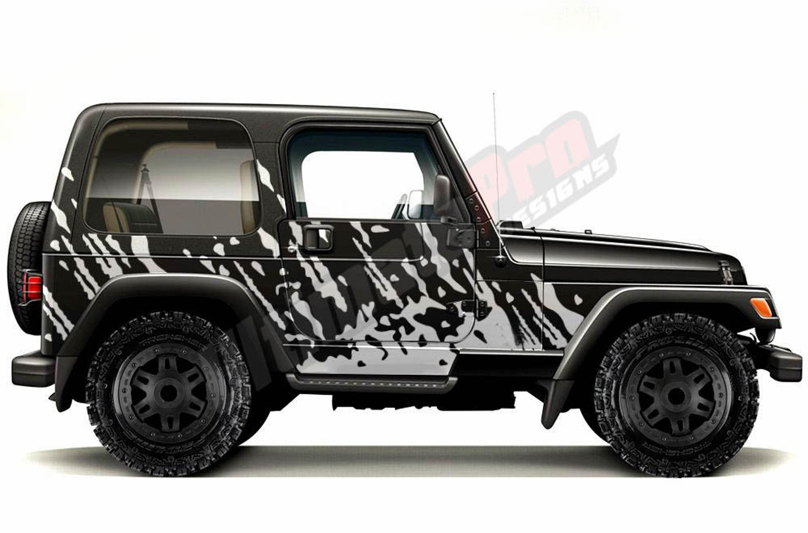 Mud Splash Sticker Sport Decal Compatible With Jeep Wrangler - Etsy