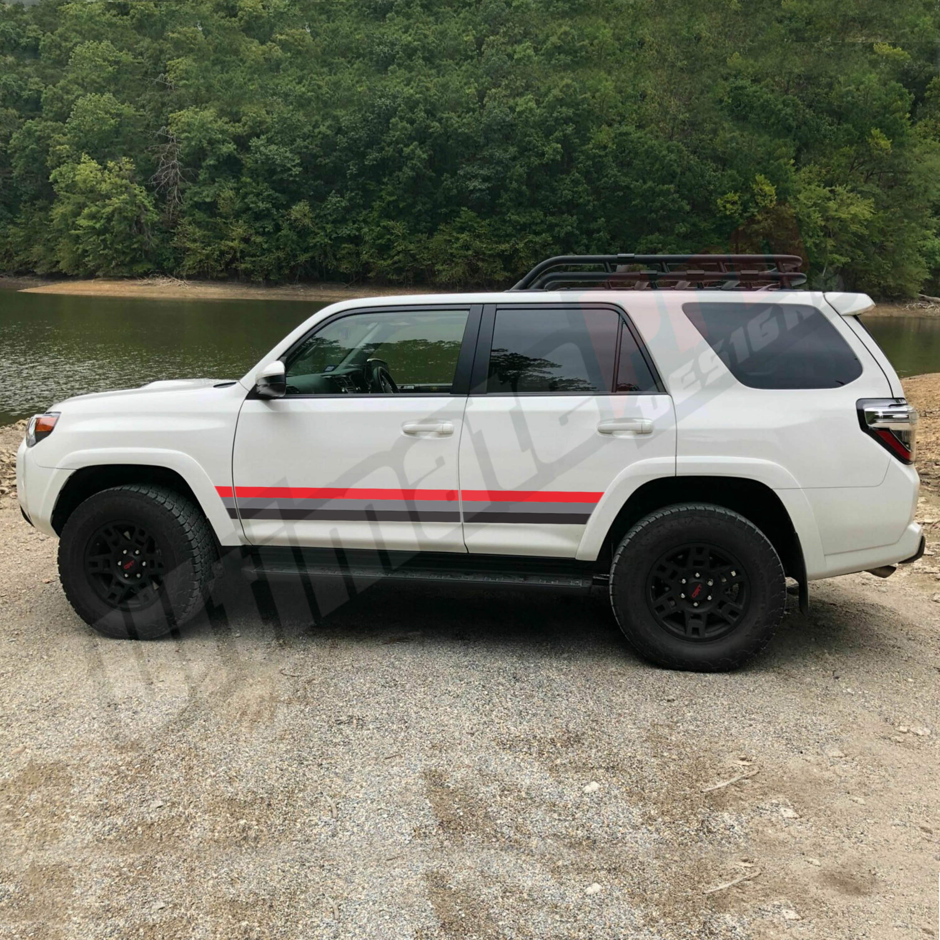 Side Door Color Stripes Decal Compatible With Toyota 4runner - Etsy