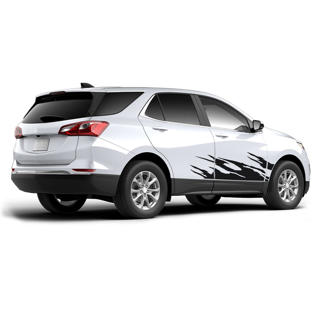 2x Flames Decals Compatible With Chevrolet Equinox 2015 2016 2017 2018 ...