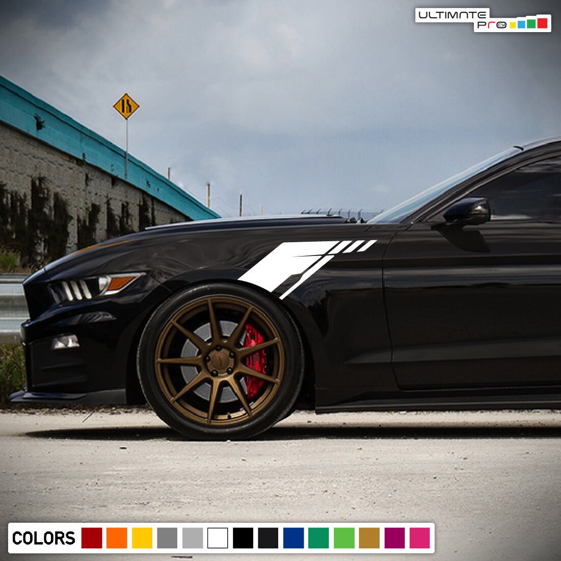 Sport Stripe Decal Sticker Side Fender Compatible With Ford - Etsy
