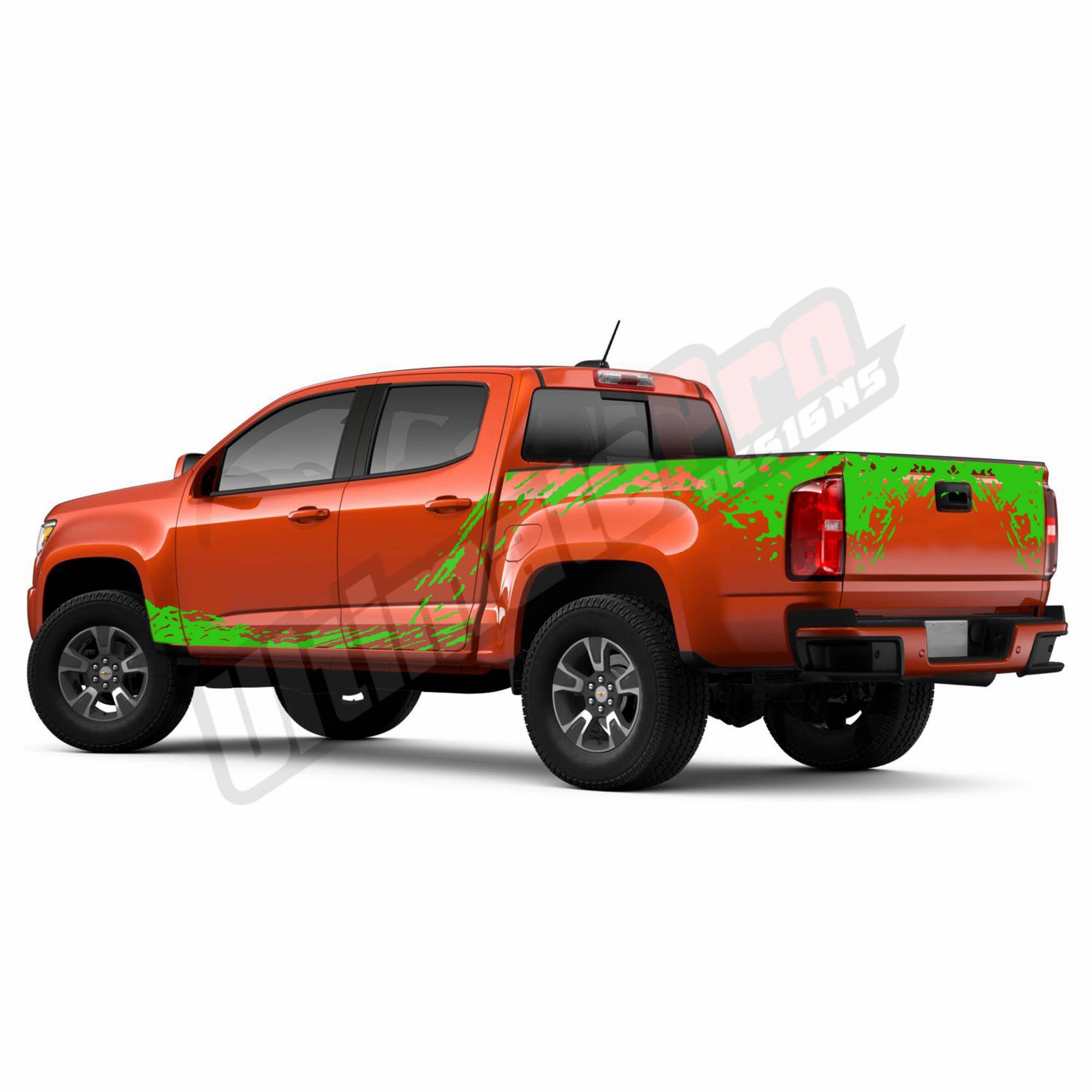 5 Mud Splash Sticker Sport Decal Vinyl Side Bed Tailgate Doors - Etsy