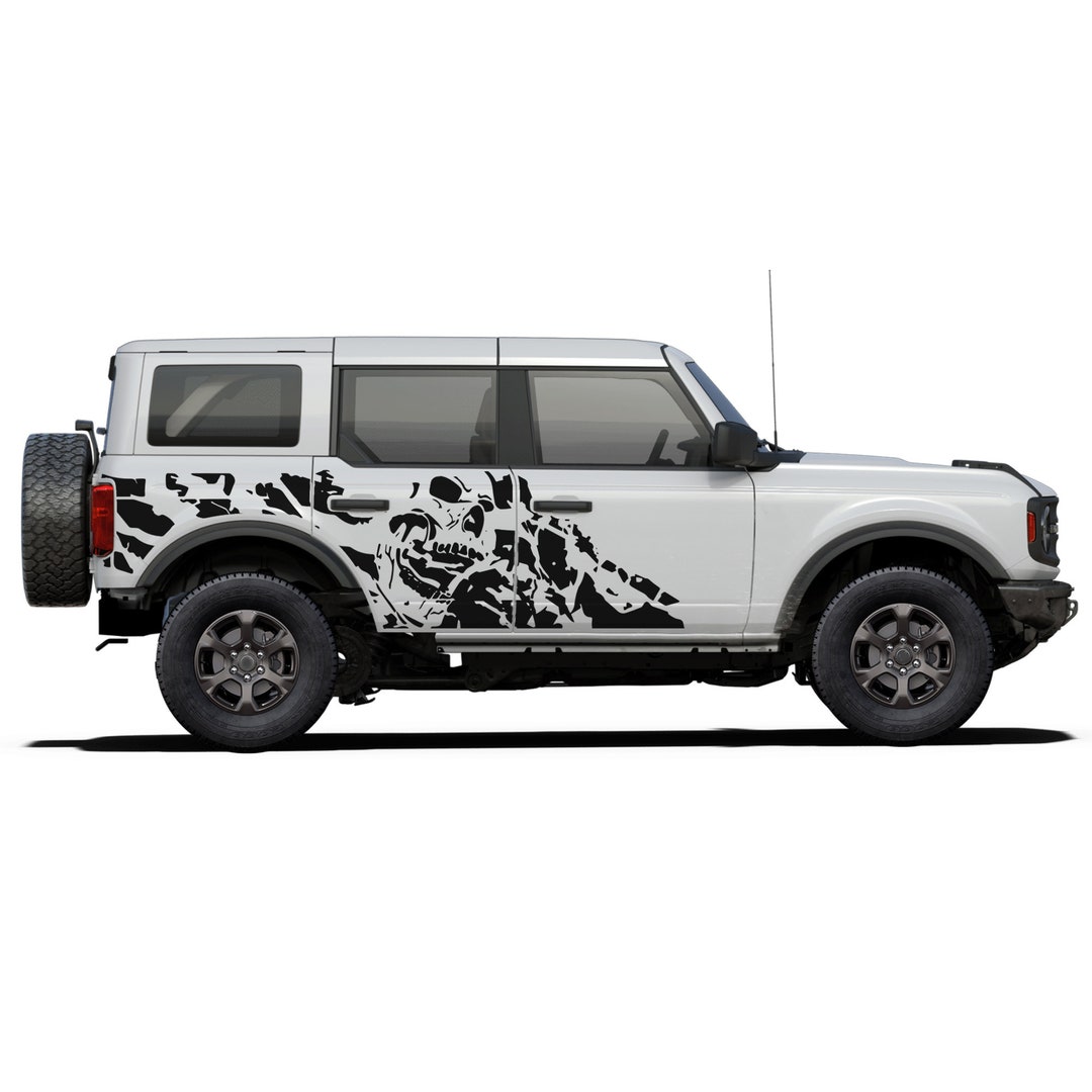 Nightmare Side Graphics Decals Compatible With Ford Bronco - Etsy