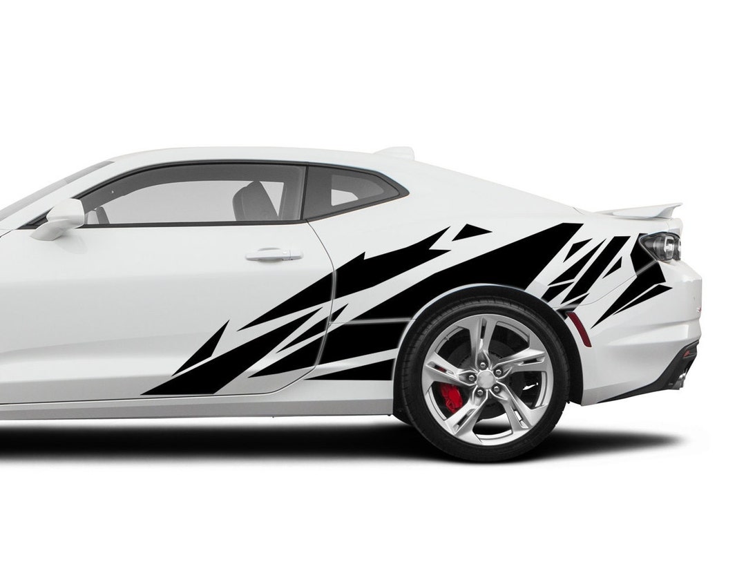 2x Pattern Geometric Shapes Decal Sticker Vinyl Compatible With ...