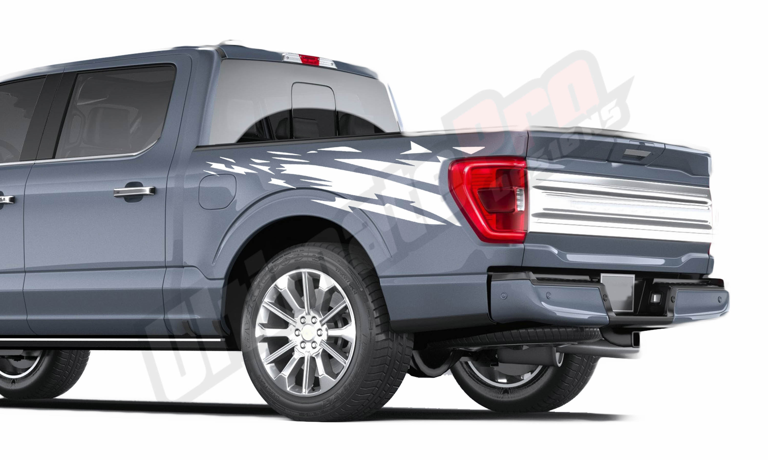 Modern Bed Sticker Decal Scratches Vinyl Compatible With Ford - Etsy