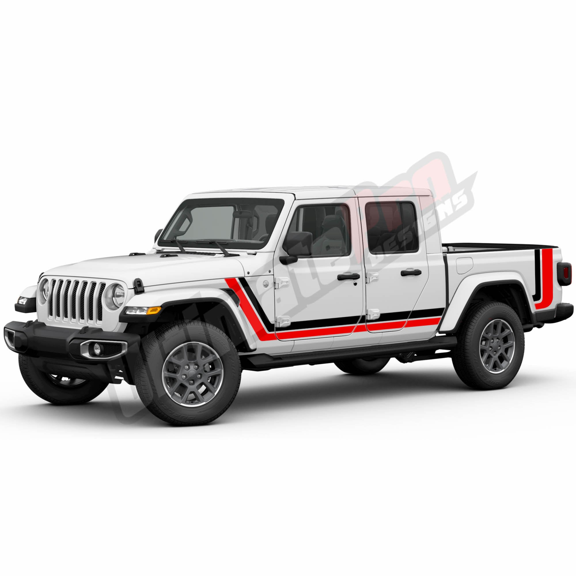 Scrambler Sport Stripes Sticker Decal Compatible With Jeep | Etsy